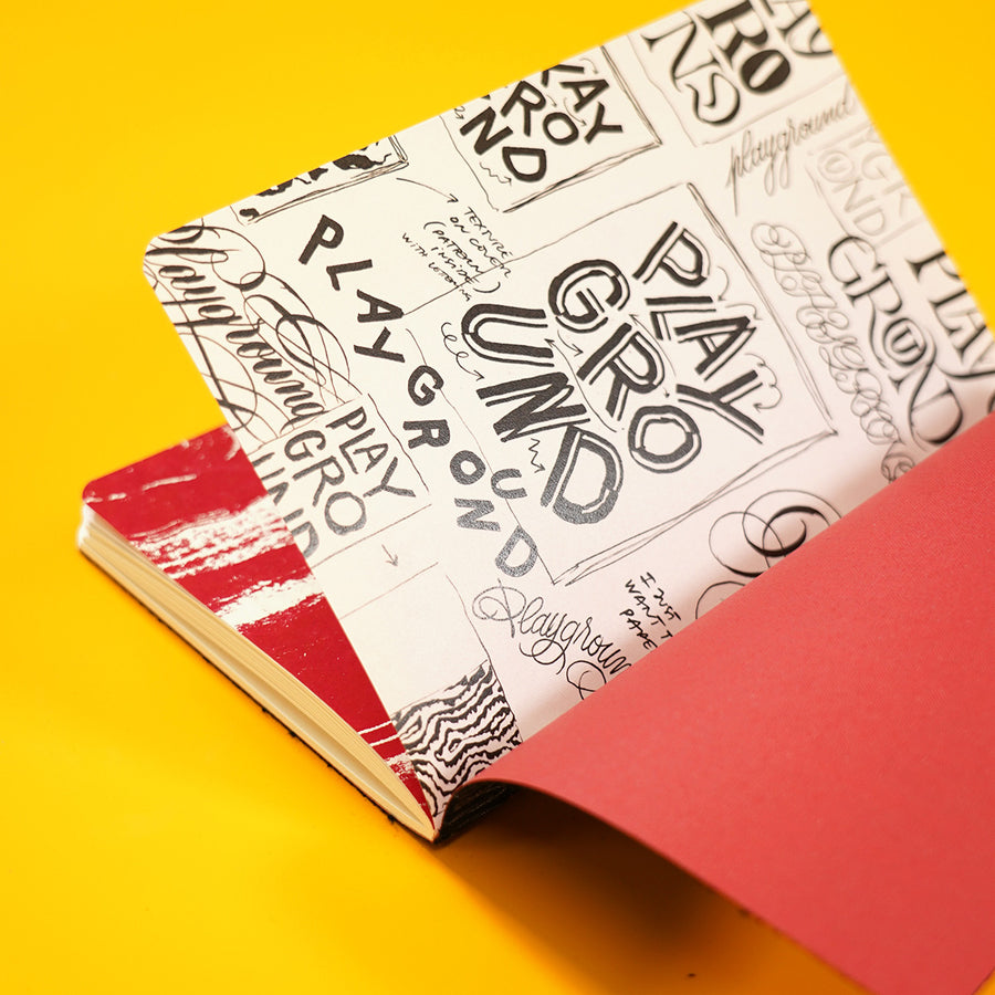Playground - A5 sketchbook with 100lb French Paper by Dapper Notes