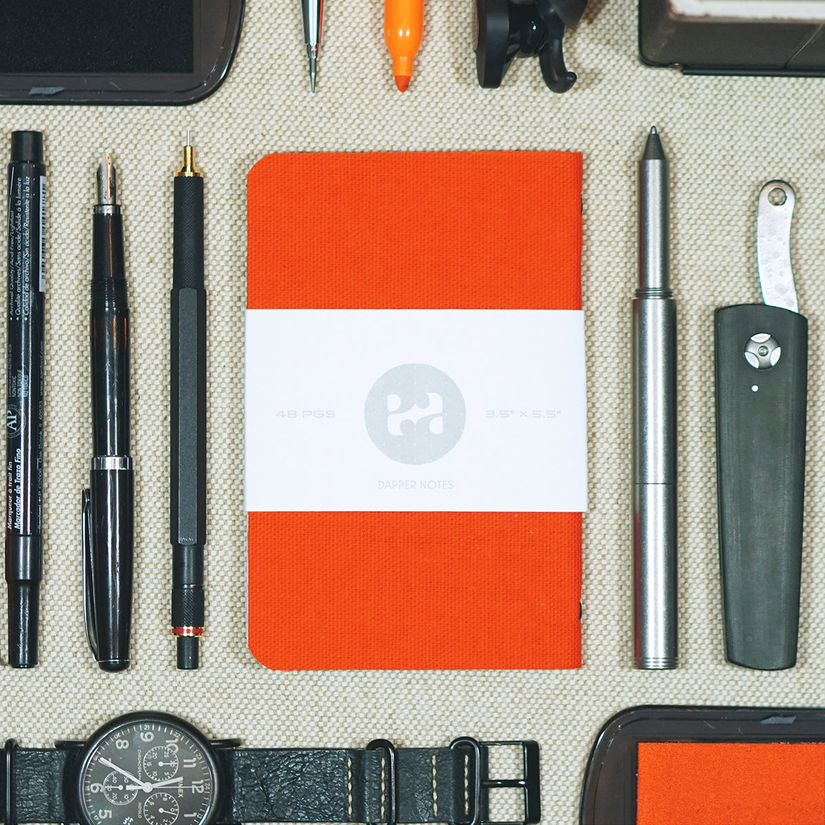The Creative Juice Orange Pocket Notebook – Dapper Notes